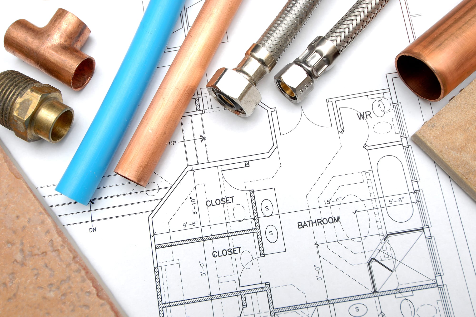 Common Plumbing Pipes in Homes - Top of the Line Plumbing